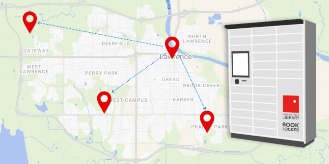 New Locker Locations Make Picking Up Holds More Accessible | Lawrence ...